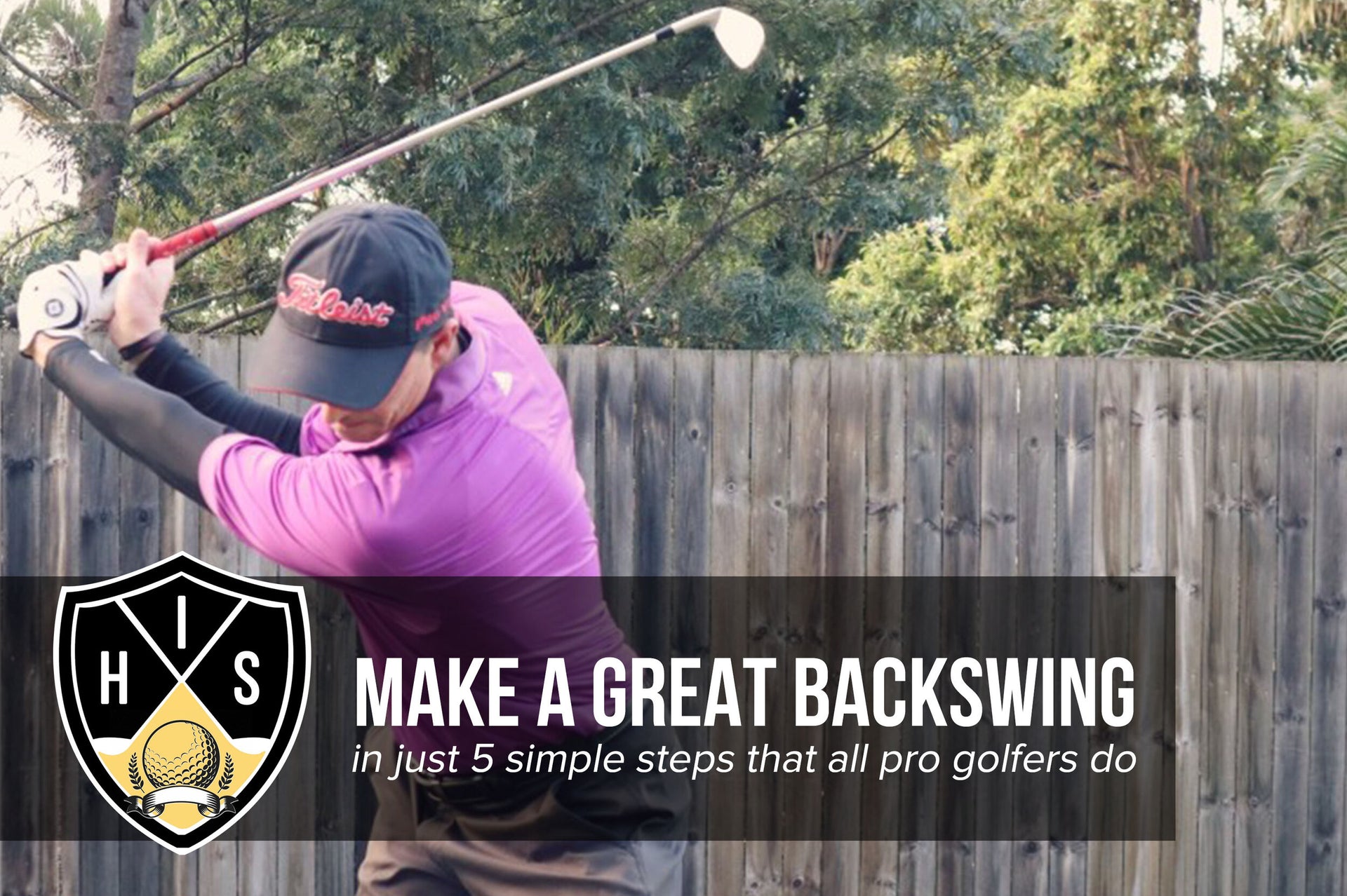golf backswing position
